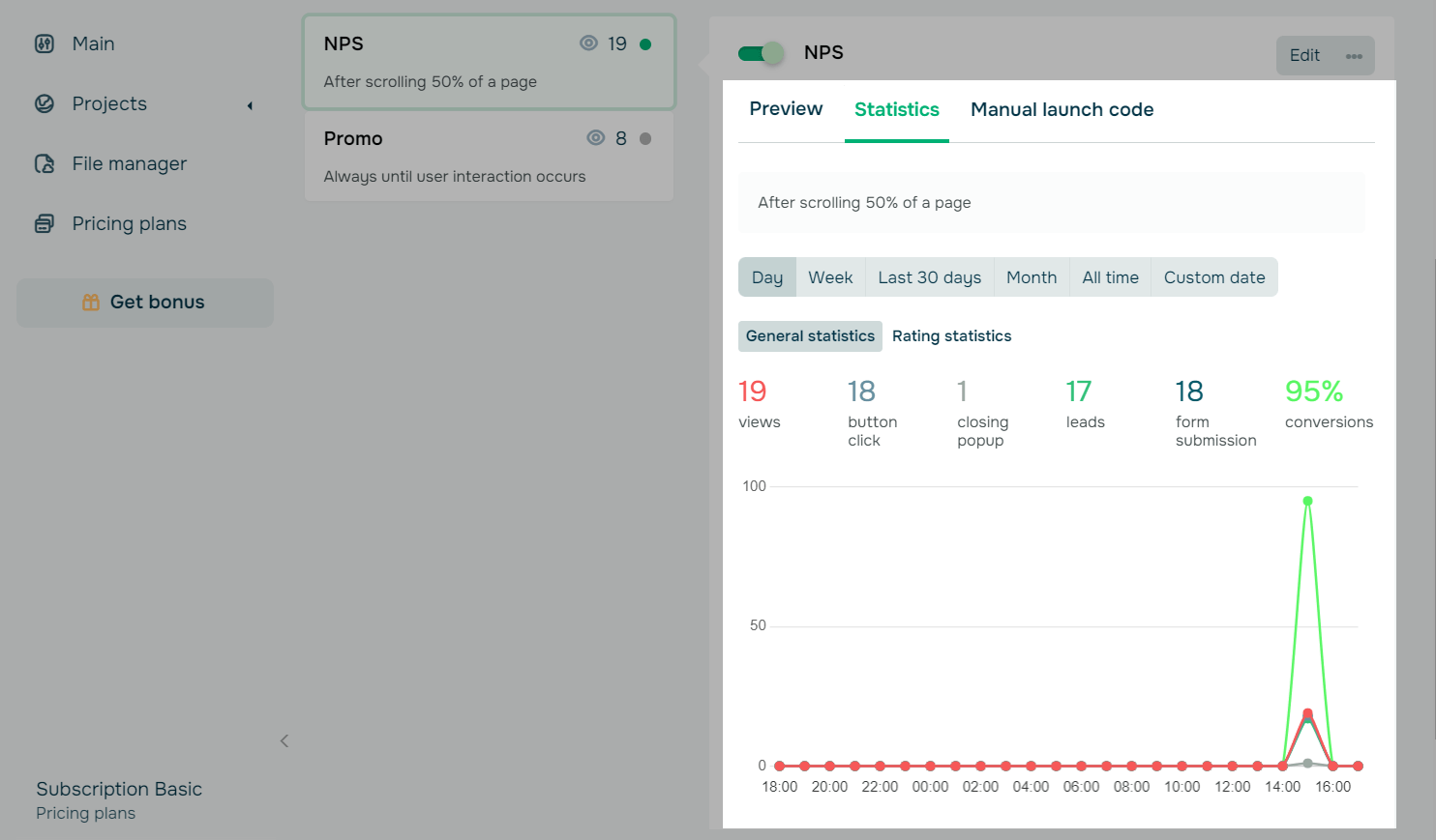 Как создать NPS-форму | SendPulse